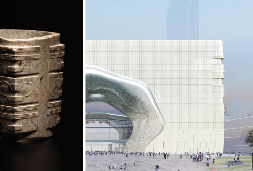 Construction of Hangzhou's new landmark "Cloud Gate" officially started ...