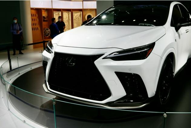 Guangdong-Hong Kong-Macao Auto Show: Real shot Lexus NX, front grille ...