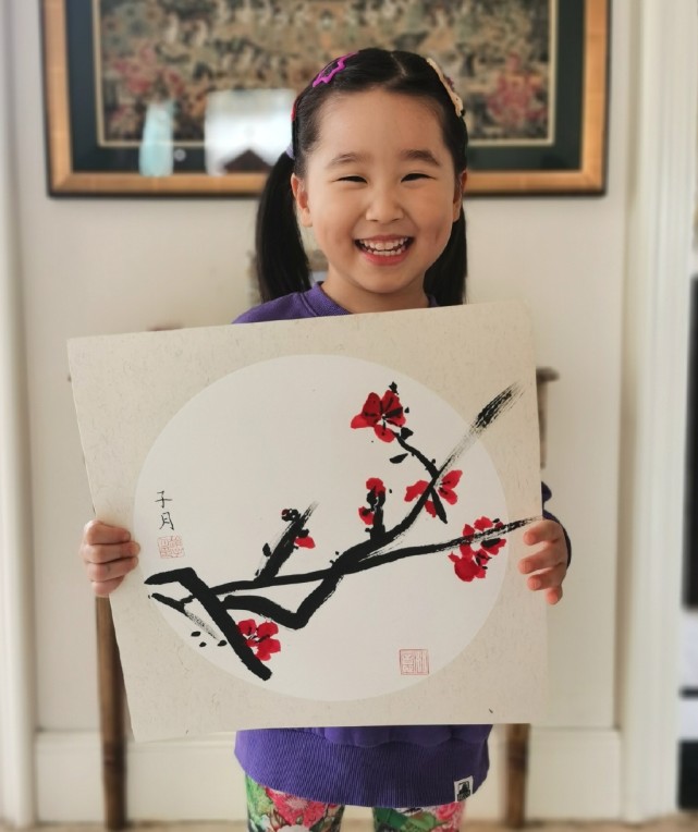 Zhang Danlu can't conceal his happiness and daily life for his children ...