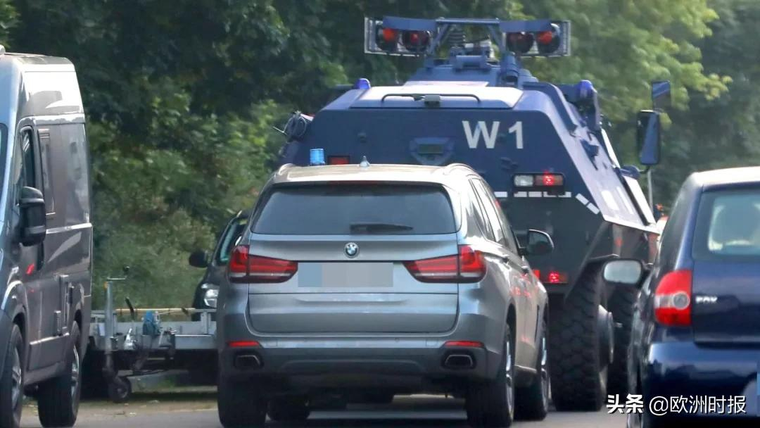 The German gang boss was raided in the early morning!Three feet in the ...