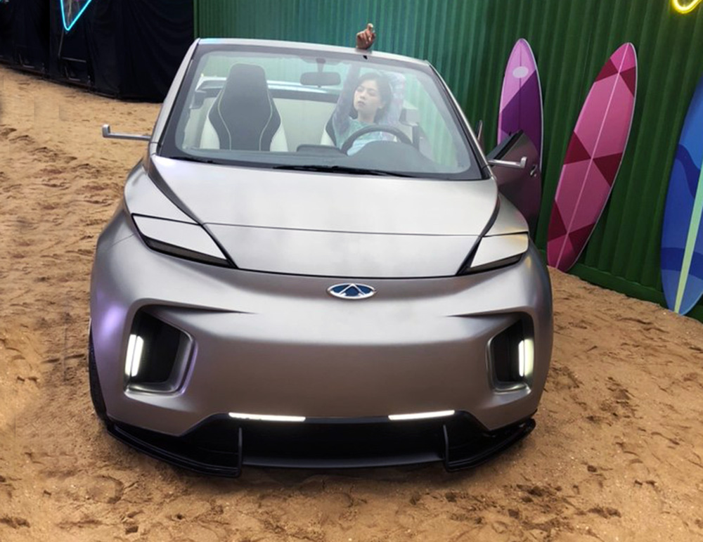 Chery Little Ant convertible version of the real car unveiled, two-door ...