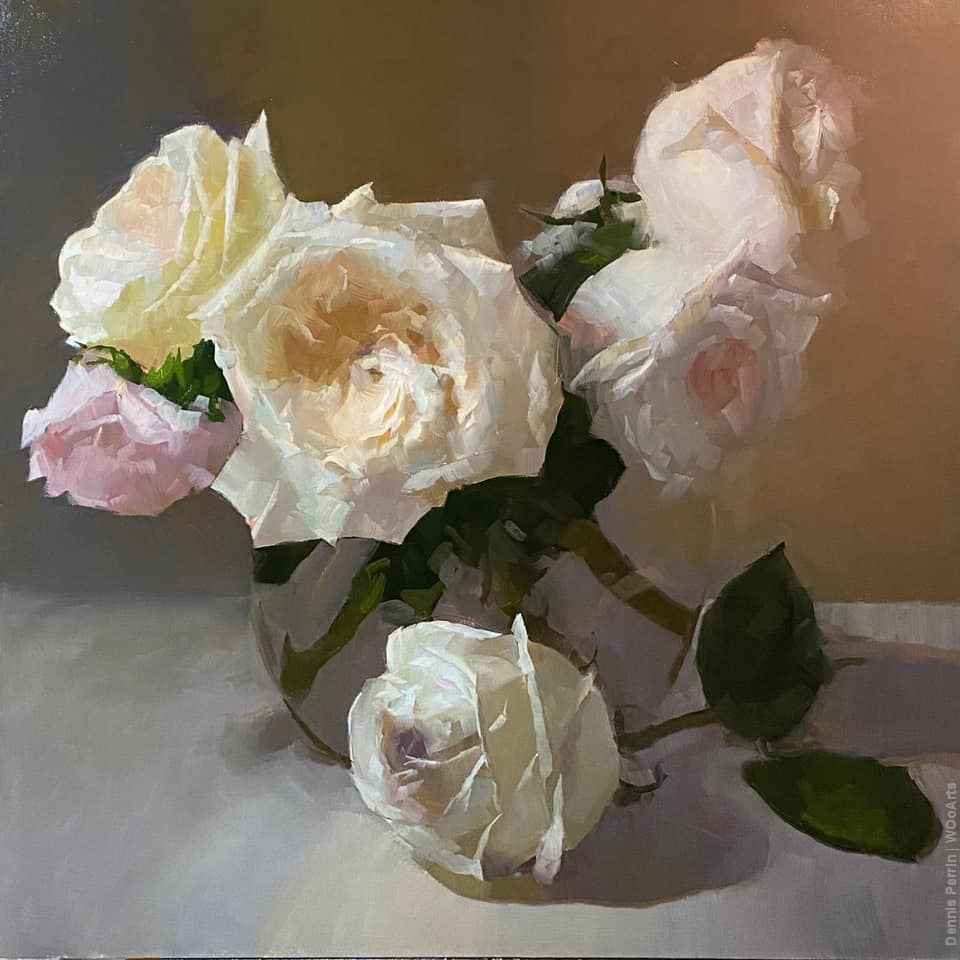 Dennis Palin American artist oil painting works - iNEWS