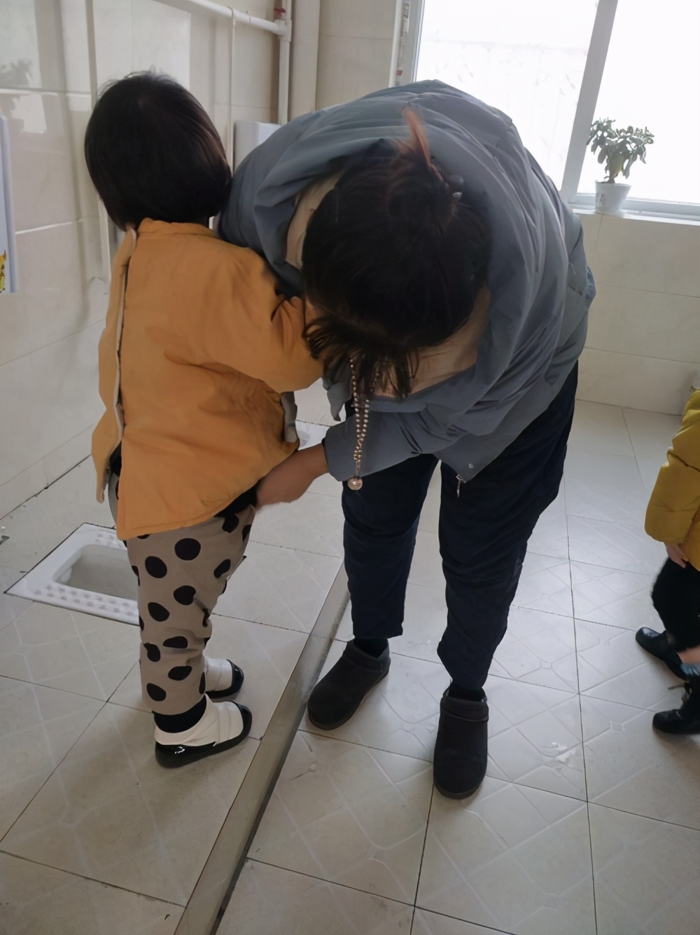 There is a big difference between children who use the toilet ...