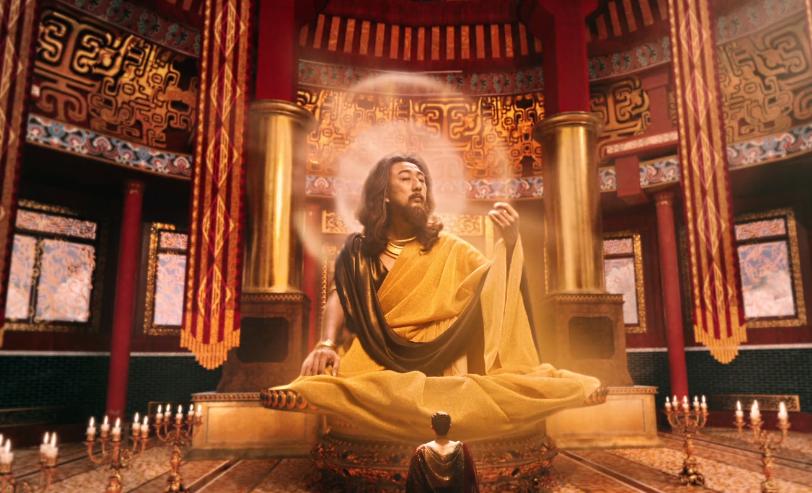 Imitating "The God of Cookery" to pay tribute to Zhou Xingchi, this ...