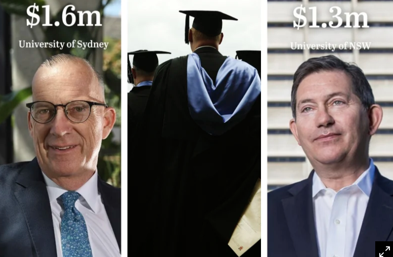 The principal of UNSW announced his resignation with an annual salary ...