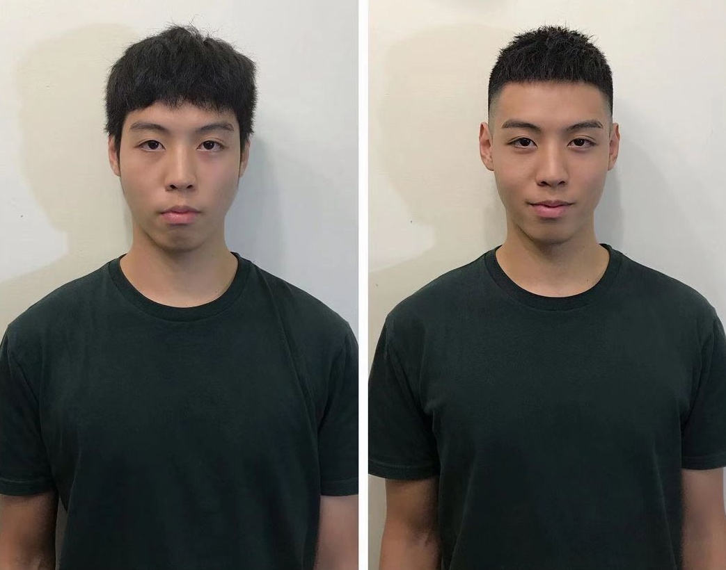 Boys cut their hairstyles like "reshaping"! Try cool short hair, it's ...