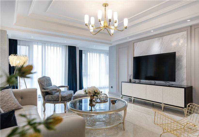 150 square meters of light luxury three-bedroom new home, superb living ...