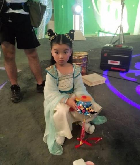 Child star Alalei is mature in recent photos at the age of 8, with ...