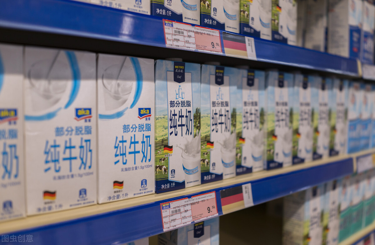 With so much milk in supermarkets, what does "king" milk look like ...