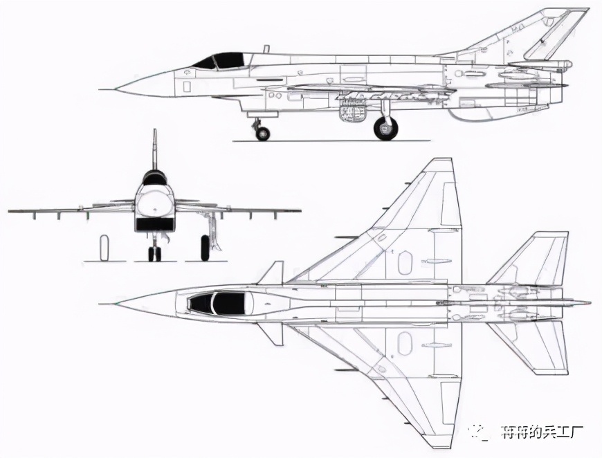J-7MF fighter, the ultimate magic change J-7, regrettable work of low ...
