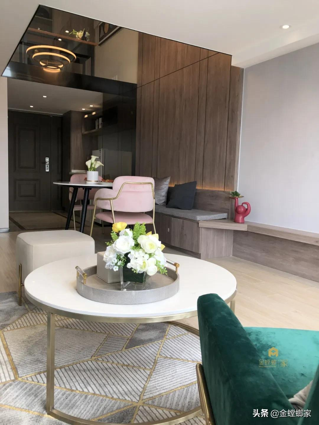 "Real view" 56 square meters duplex apartment, this design is super ...