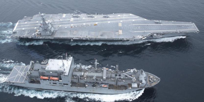 The US nuclear-powered aircraft carrier starts construction, with a ...