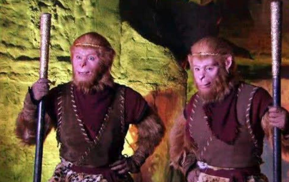 The six-eared macaque perfectly replicates Monkey King?There are four ...