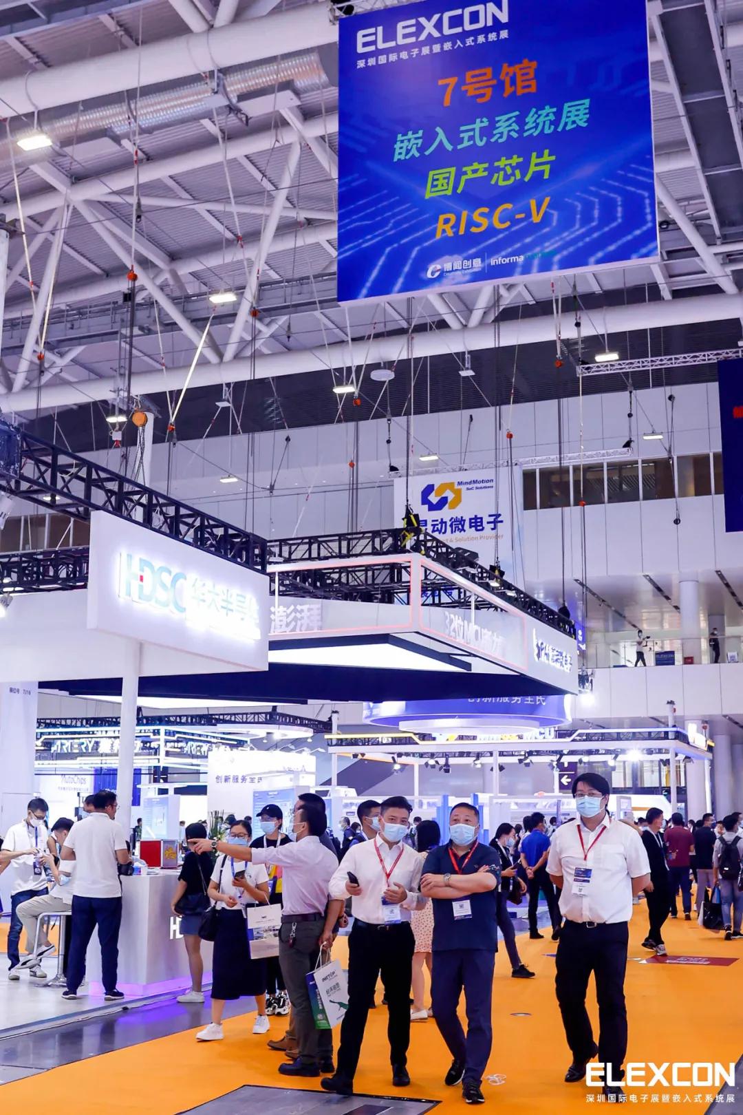 At the Shenzhen Electronics Fair, hundreds of domestic chip ...