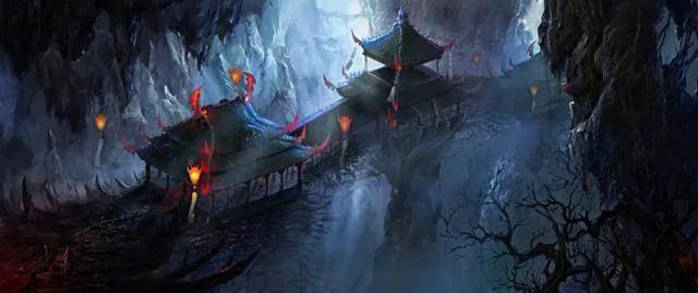 The complete Nether system in Chinese mythology, how does this huge ...