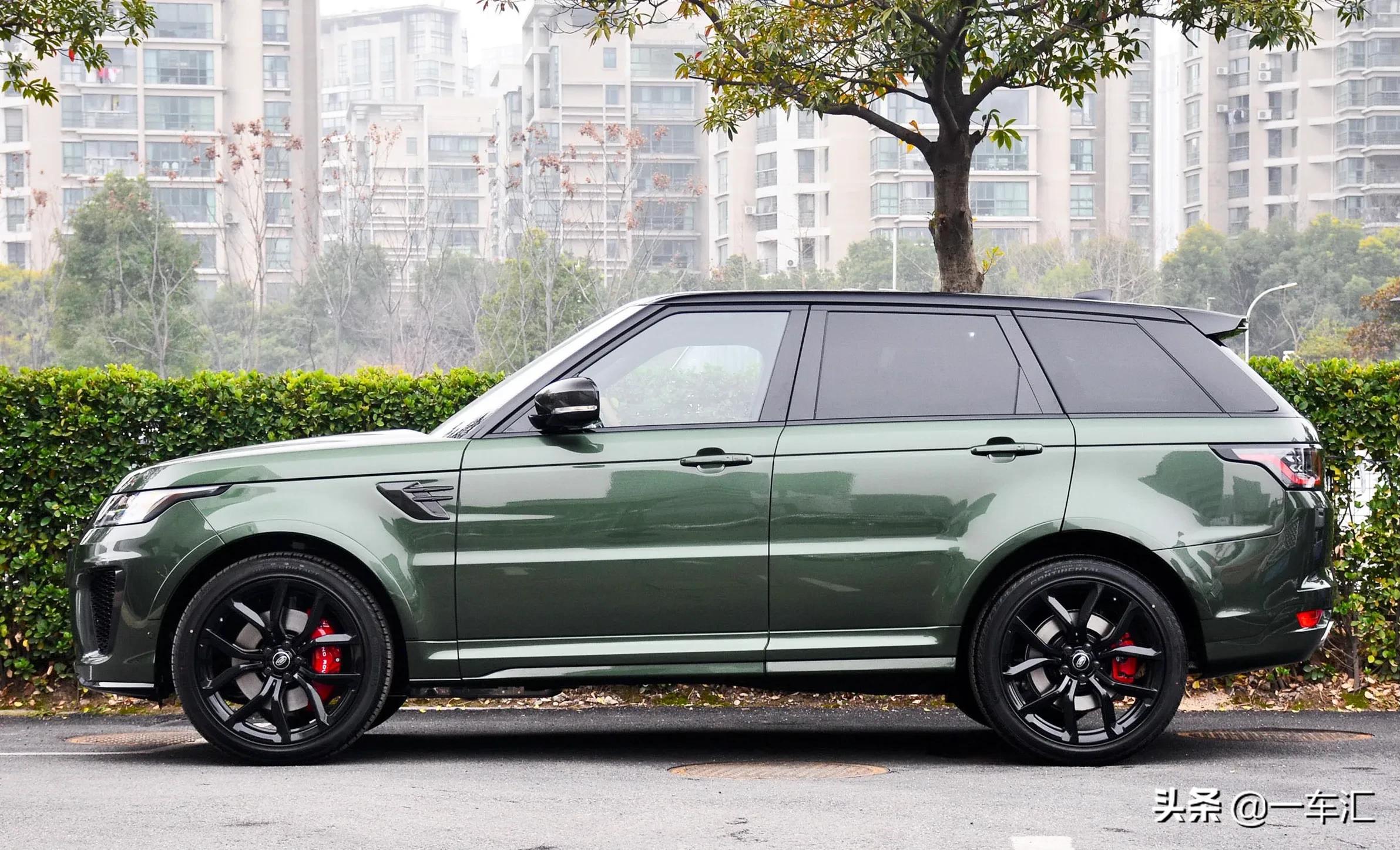 Land Rover Range Rover Sport SVR customized version, more than two tons ...