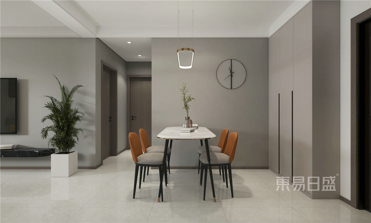 85 square meters of fashion and modern style, the small home is also ...