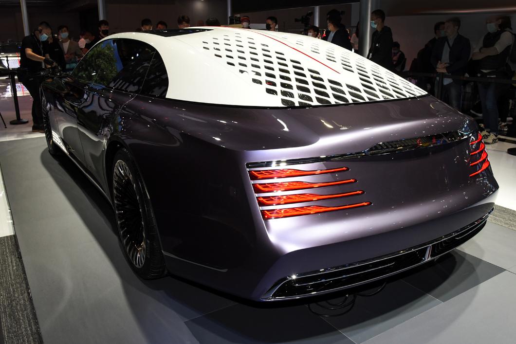 Hongqi L series luxury concept car unveiled, looks very domineering, 1 ...
