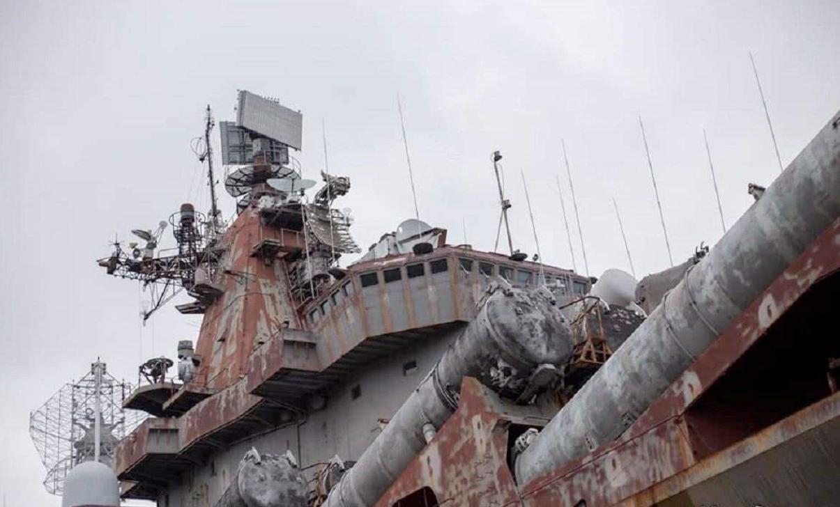 Overhead: Nirvana of the Ukrainian cruiser, China's first 10,000-ton ...