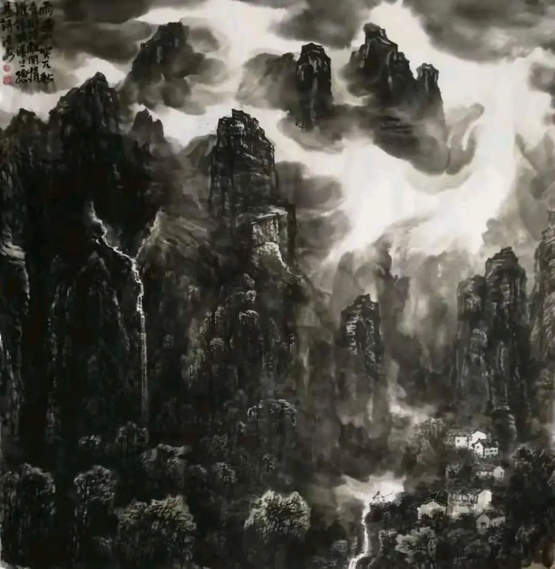 Dan Qing dyes the years with pen and ink to cast spring and autumn ...