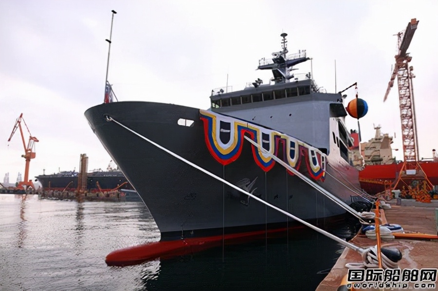 Cost of 400 million US dollars!Daewoo Shipbuilding builds South Korea's ...