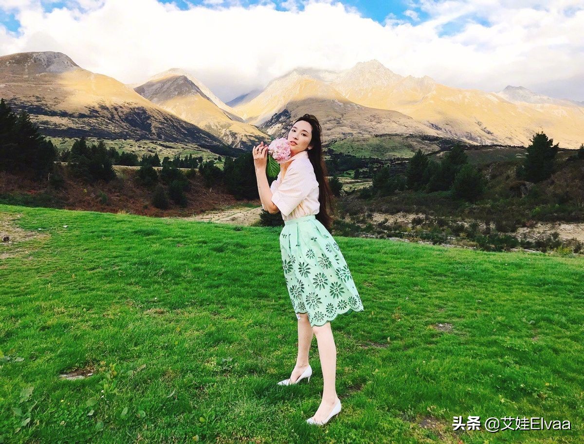 Pace Wu celebrates her birthday in the mansion, and she wears a dress ...