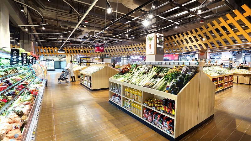 Hypermarket design, China Resources Vanguard MART supermarket design ...