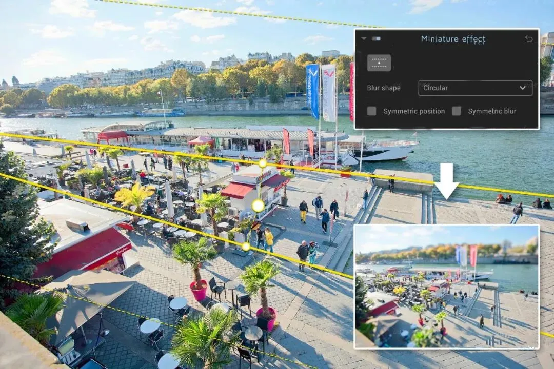 Use this one-key correction software for landscape and portrait later ...