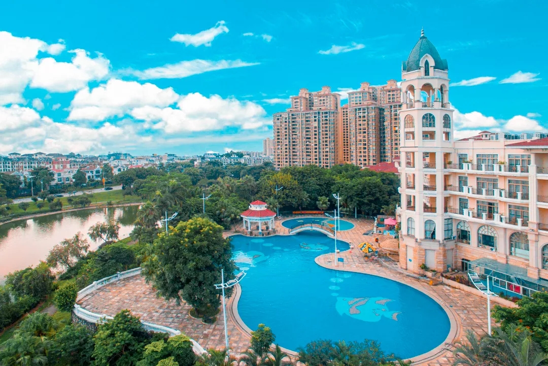 The most realistic resort hotel in Heshan, luxurious buffet dinner ...