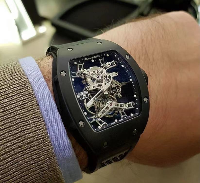 A Richard Mille watch that can be worn on your hand for golf and tennis ...