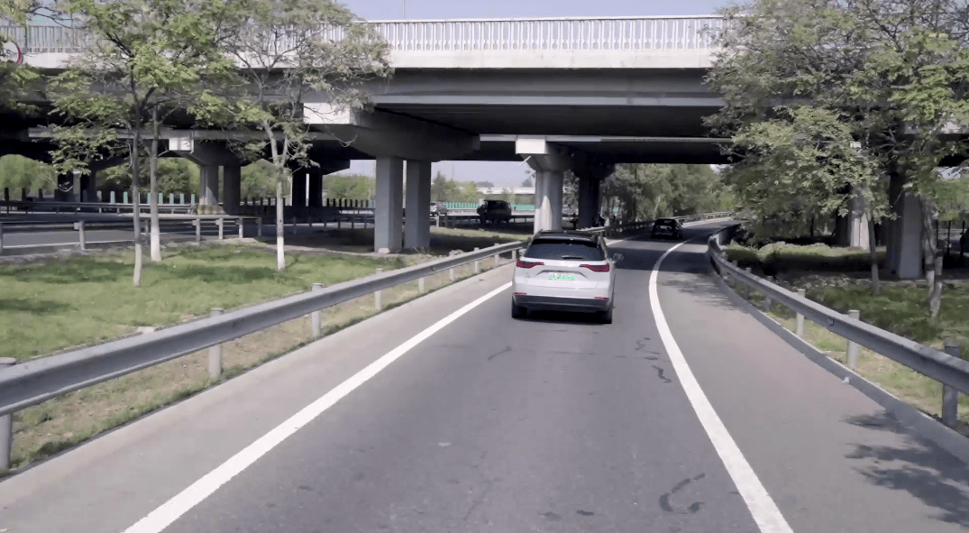 You can switch lanes by yourself and get on the high speed by yourself ...