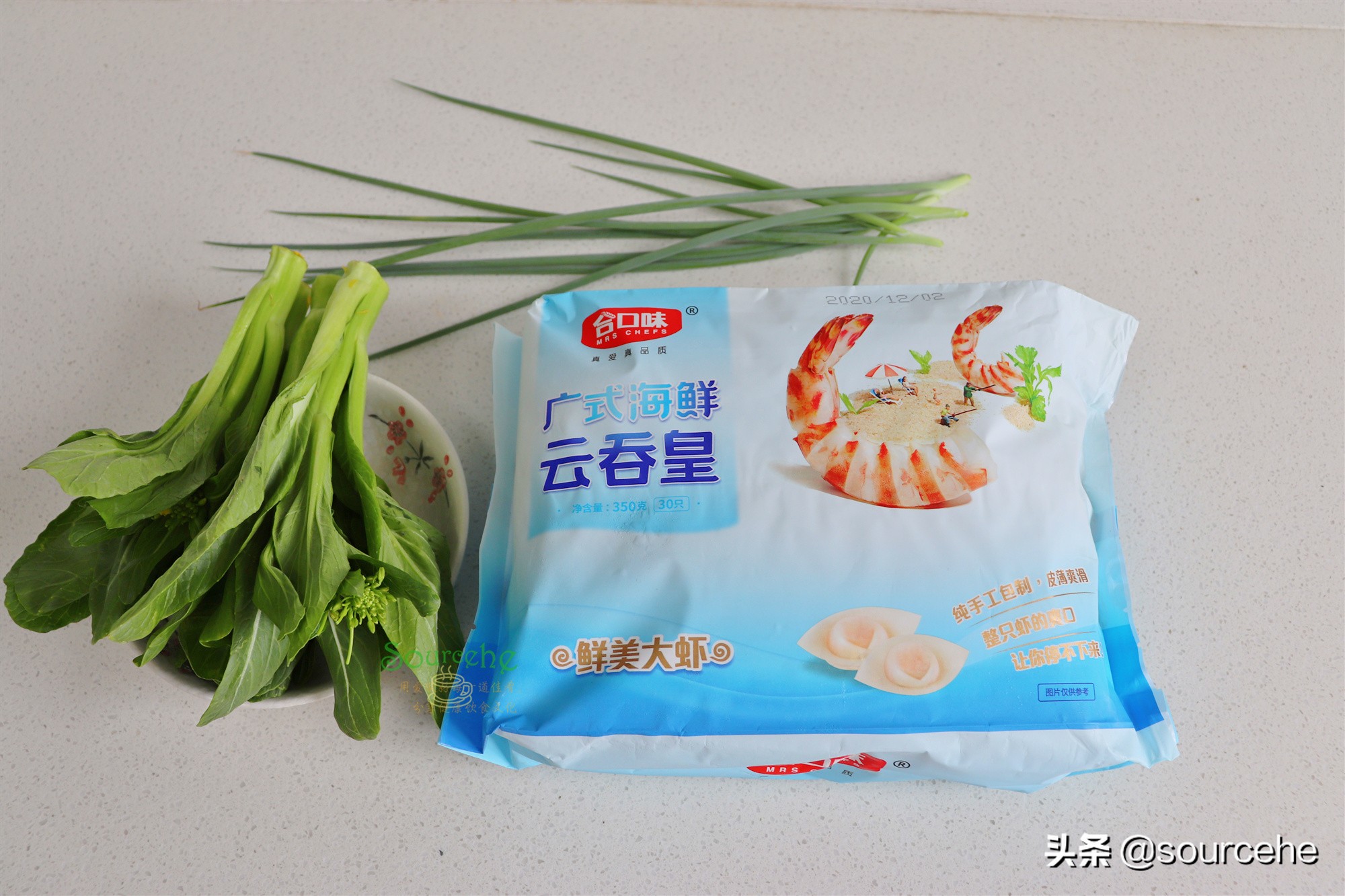 Add more steps when cooking quick-frozen wontons, the cooked wontons ...