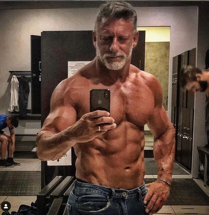 Italian dad fell in love with fitness, 51-year-old dad and 23-year-old ...