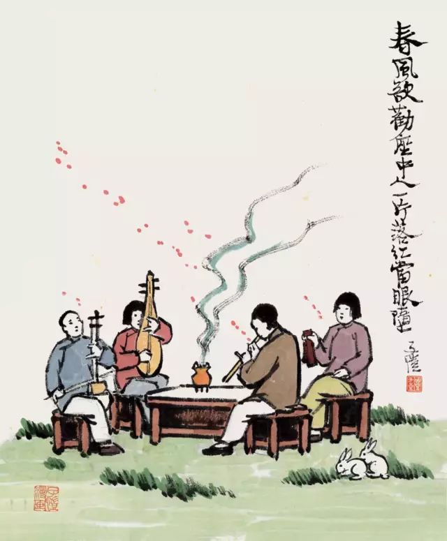 Feng Zikai: A very cute and wonderful flower in the history of modern ...