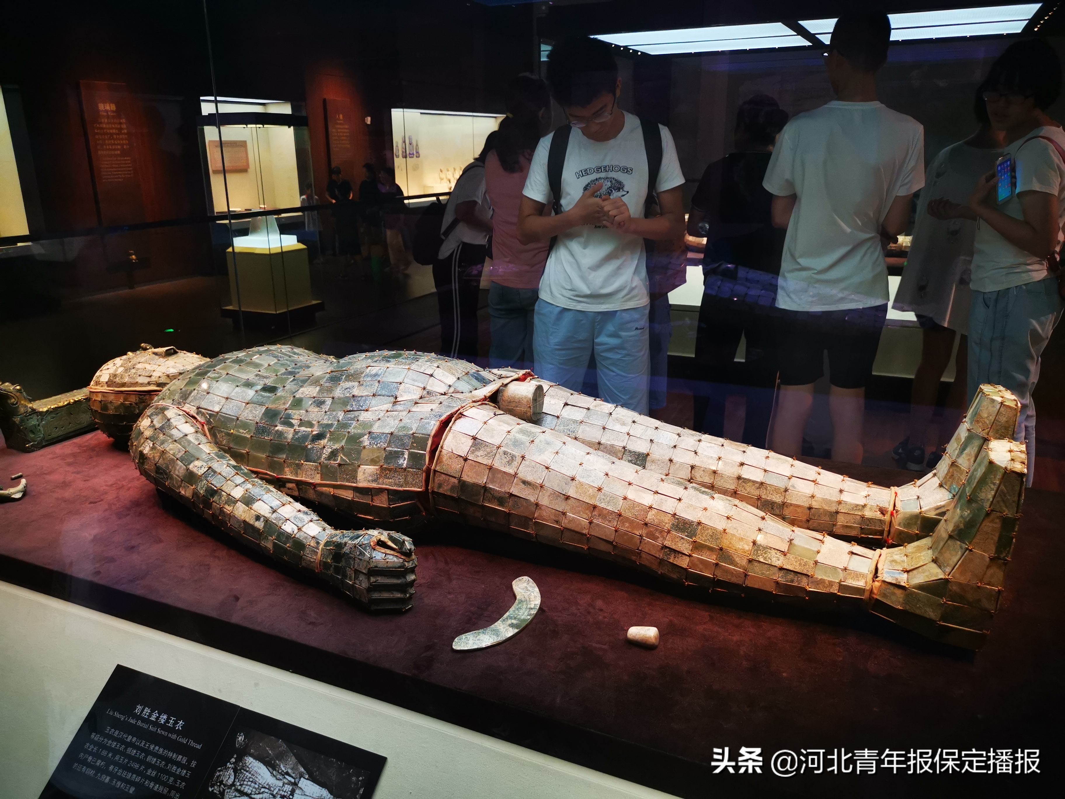Today, 53 years ago, the tomb of Han Dynasty in Baoding Mancheng was ...