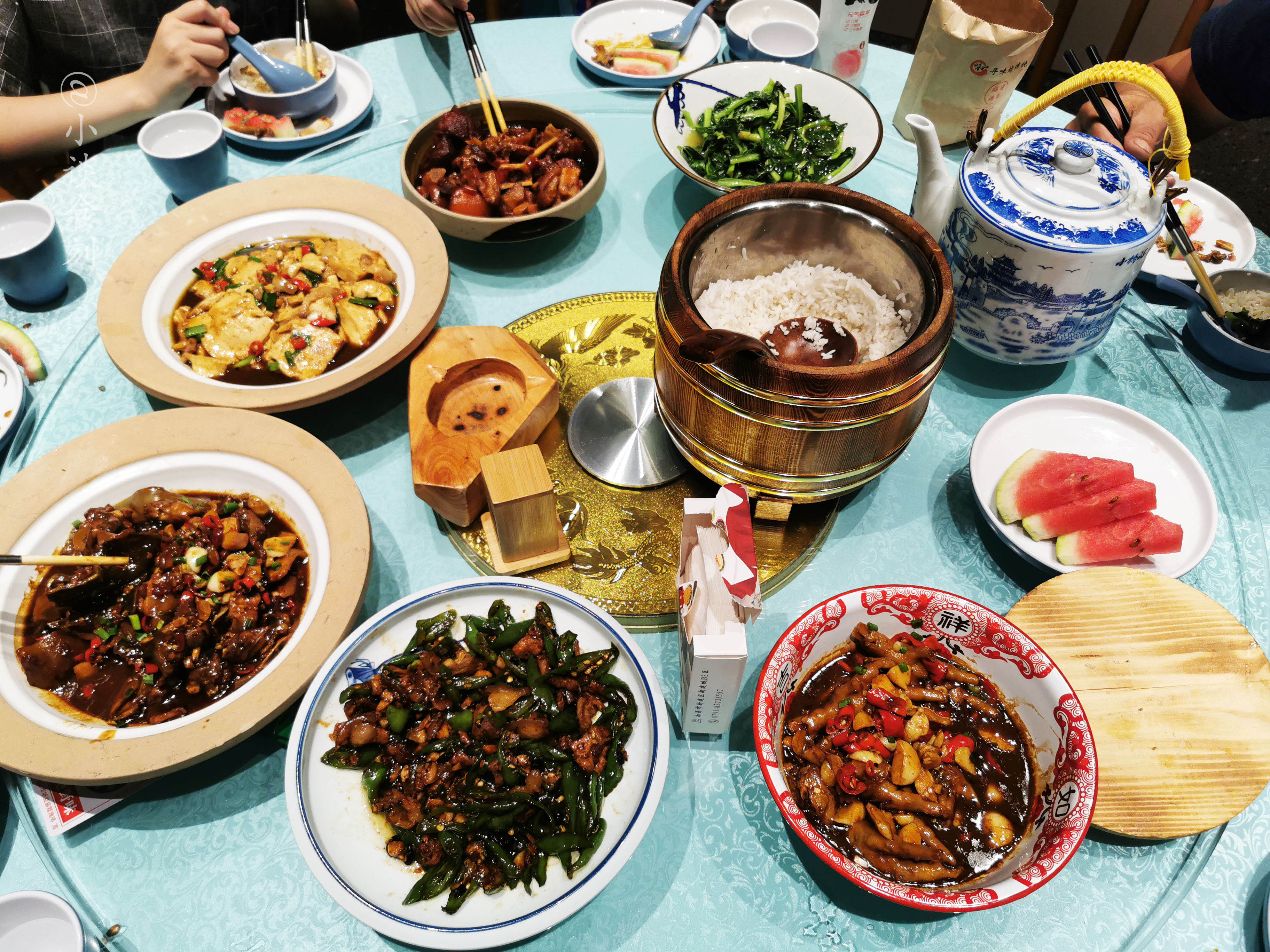 I invited my aunt's family to dinner, 7 people and 6 dishes were ...