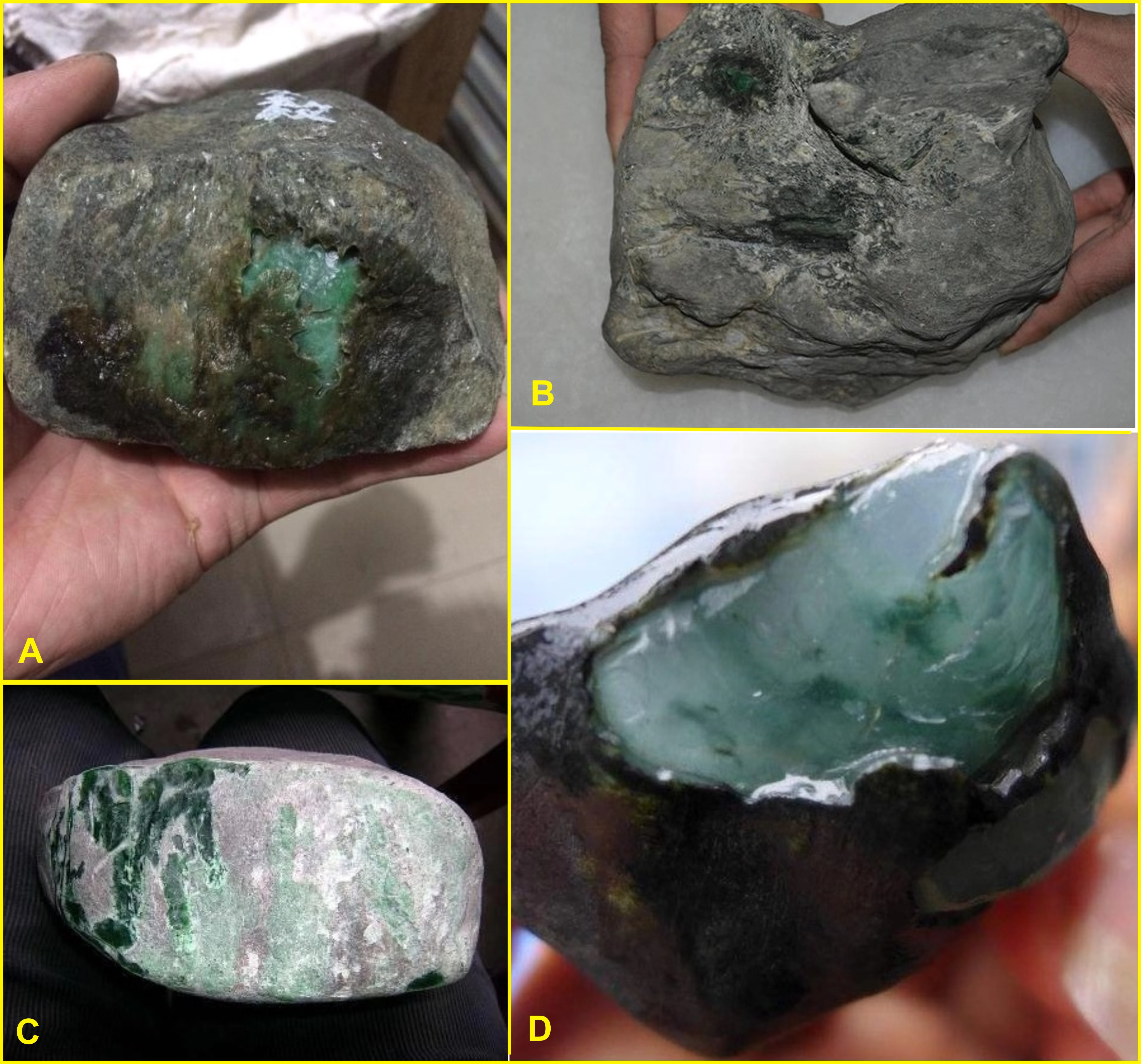 Simple and effective jade identification method (gambling stone) - iNEWS