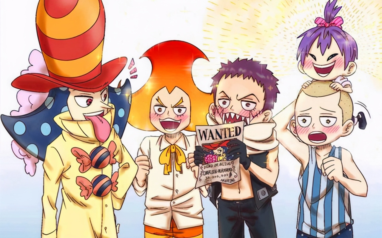 There are 4 strange siblings in One Piece, Hiyori is like Momanosuke's ...