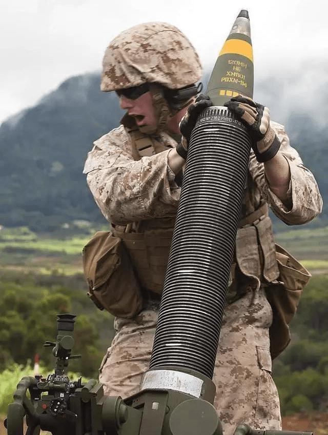 What does the circular thread on the mortar shell do?Is it to quickly ...