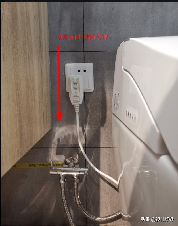 Is the toilet circuit socket located?Don't worry about decorating ...