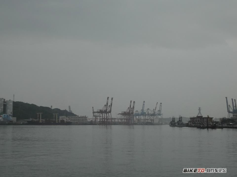 Keelung Harbor Ships and Tower Cranes Lined with Ocean Plazas to Convey ...