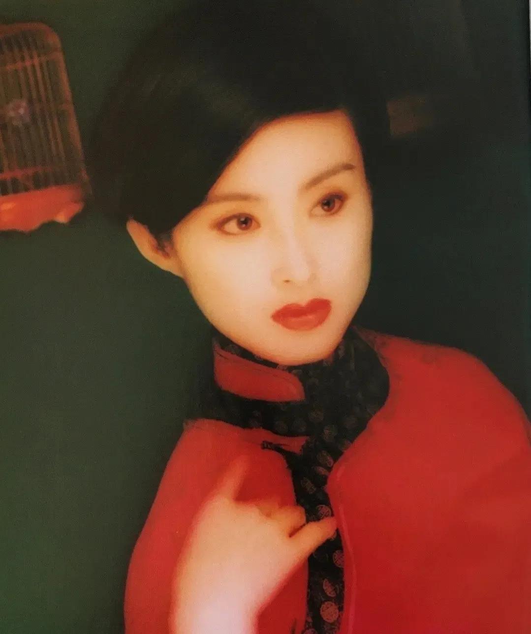 Appreciation of 80 old photos of the most beautiful star girl Zhang Min ...