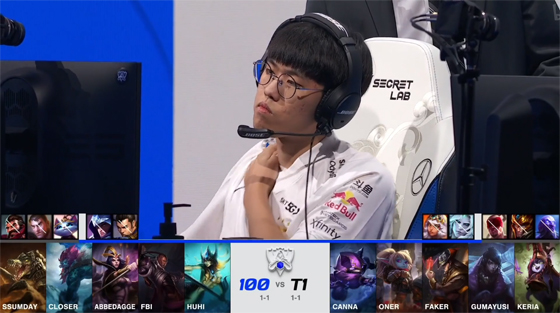 LOL-S11 group stage: 100T trolls won't help the big dragon, T1 defeated ...