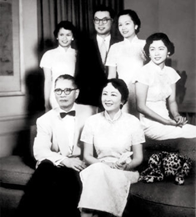 After liberation, where did the four big families that were once ...