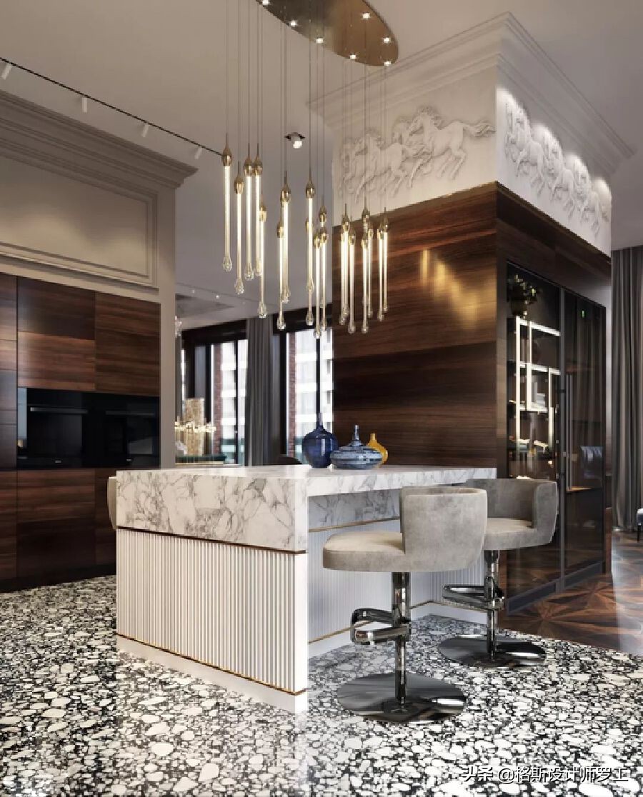 In home decoration, different styles of bar styles - iNEWS