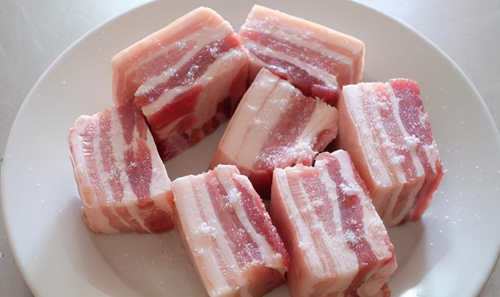 The same is pork belly, what is the difference between "upper five ...