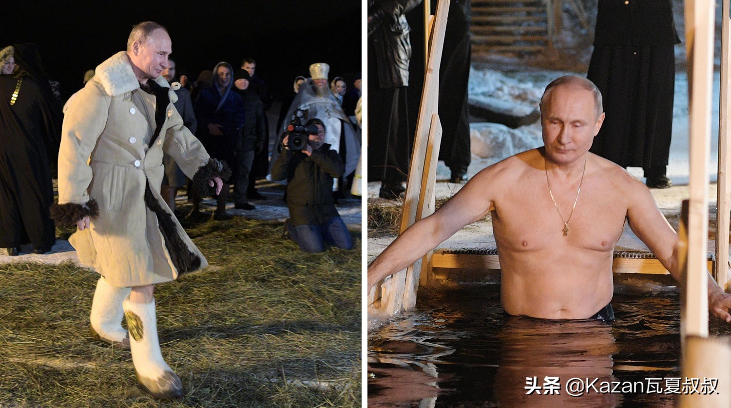 Putin: "I can make headlines in the world if I take an ice bath? Then ...