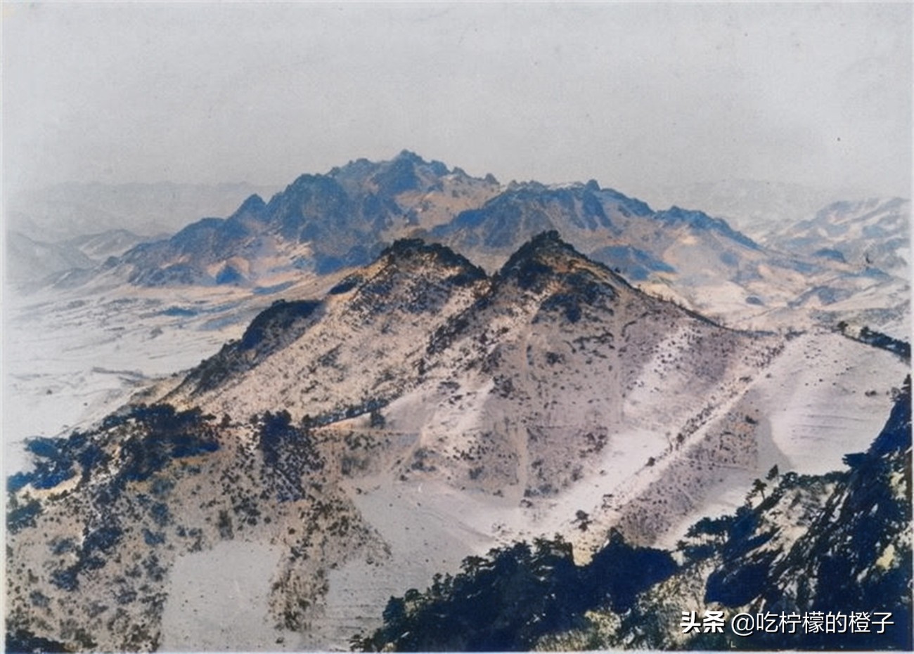 Old photos: Anshan in 1924, the beautiful Qianshan, the vicissitudes of ...
