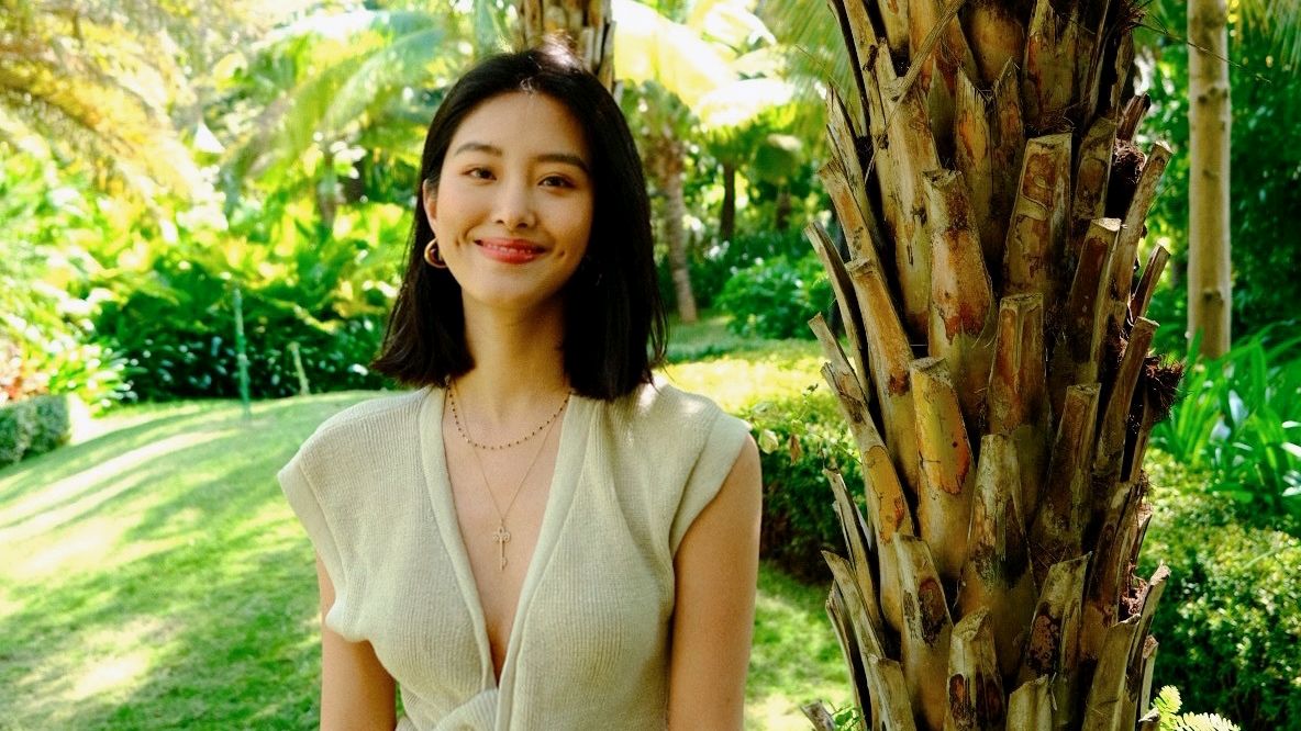 Yang Caiyi's photo, the beautiful scenery of the beautiful scenery - iNEWS