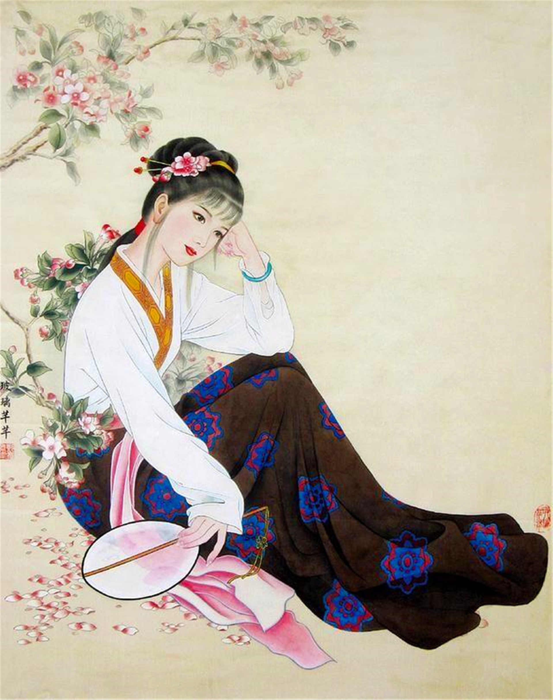 Li Qingzhao, a female poet of the Song Dynasty, the first talented ...